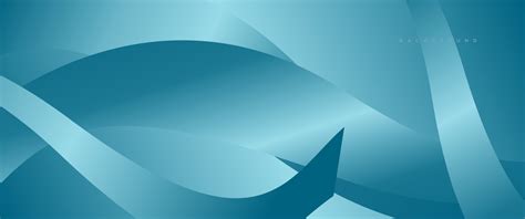 Smooth Flow Of Wavy Shapes With Gradient Vector Abstract Background Energy Movement Dark Blue