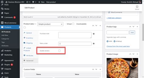WooCommerce Define Product Settings Programmatically E G Enable Reviews Sold Individually
