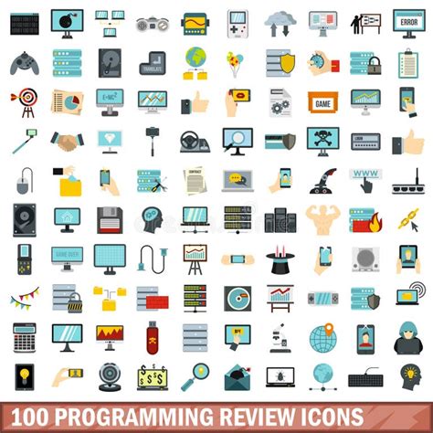 Programming Language Icons Stock Illustrations 1757 Programming
