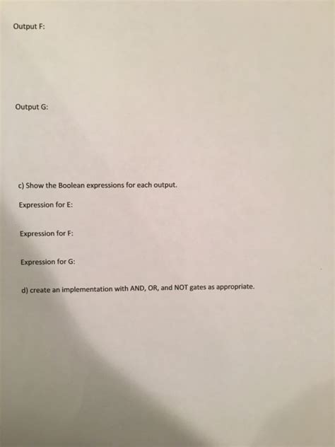 solved 1 design a circuit with 4 inputs a b c d and 3