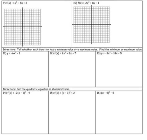 Solved Directions Graph Label The Y Intercept Vertex And