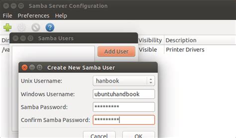 Ubuntu 14 04 LTS File Sharing With Samba UbuntuHandbook