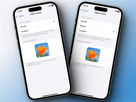 Ios 17 Neue Geschwindigkeitsoption Für Haptic Touch