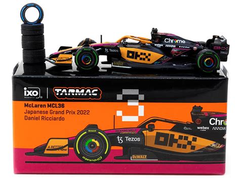 Mclaren Mcl36 3 Daniel Ricciardo Formula One F1 Japanese Gp 2022