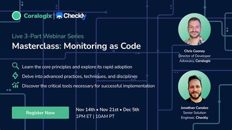 Checkly On Linkedin Mac Devops Monitoring Checkly Coralogix Webinarseries