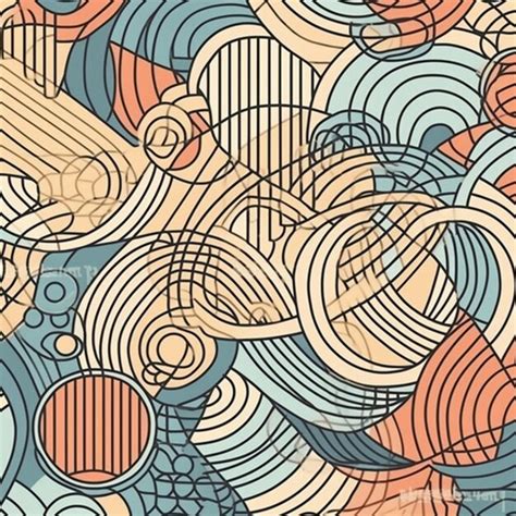 Premium Photo Linear Flat Abstract Lines Seamless