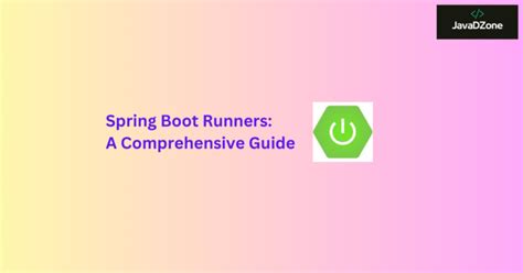 Spring Boot Runners Commandline Vs Application Javadzone