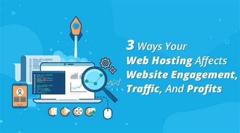 3 ways your web hosting affects website engagement traffic and profits