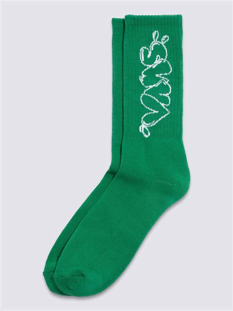 Calcetin Hombre Bubble Vans Crew Verde Oscuro Vans Vans Chile Vans® Chile Zapatillas