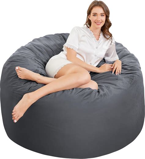 Bean Bag Chairs 4ft Memory Foam Bean Bag Chairs For