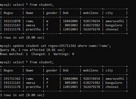 Github Pranithasreeccsa0519 Dbms