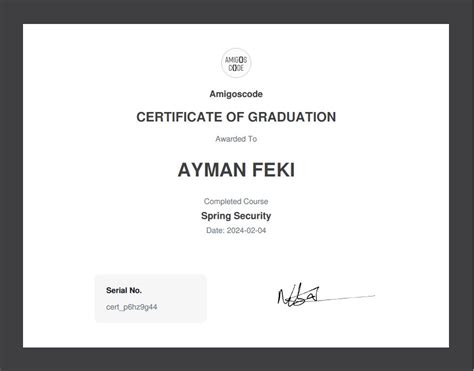 Ayman Feki On Linkedin Amigoscode Springsecurity Java Developer