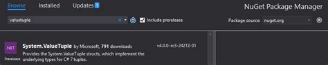 Net Unable To Return Tuple From A Method Using Visual Studio And C Stack Overflow