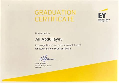 Ali Abdullayev On Linkedin I Am Thrilled To Announce That I Have