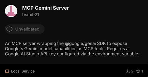 Mcp Gemini Server Mcp Servers · Lobehub