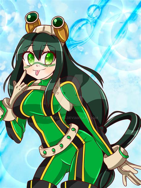 Tsuyu Asui By Ditzydesu On Deviantart