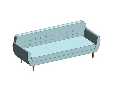 Sofá Revit Familias Revit