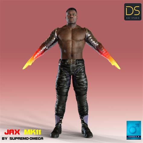 Jax Mk11 For G8 Male By Supremo Omega On Deviantart