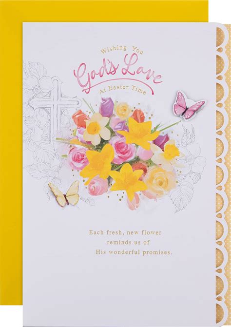 Hallmark Religious Easter Card Classic Seasonal Verse Design Uk Stationery