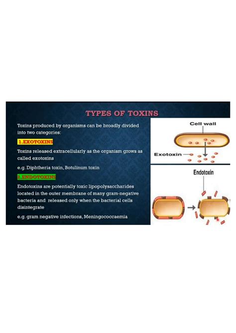 Solution Exotoxin And Endotoxin Types Mode Of Action Differences