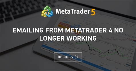 Emailing From Metatrader 4 No Longer Working Metatrader 4 Mql4 And Metatrader 4 Mql4