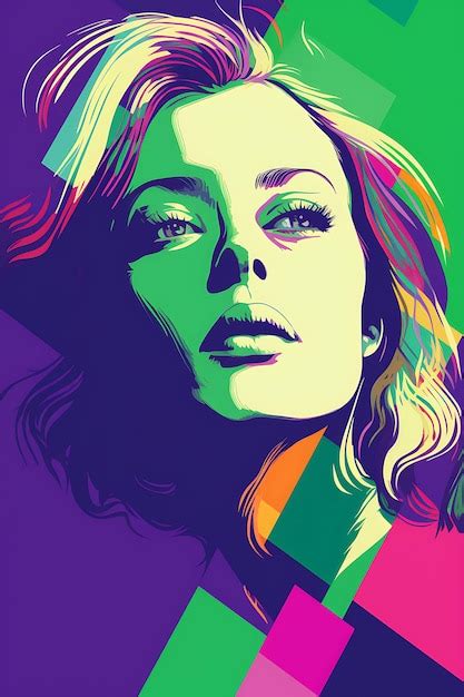 Premium Ai Image Creative Vector Poster With Abstract 2d Artwork For