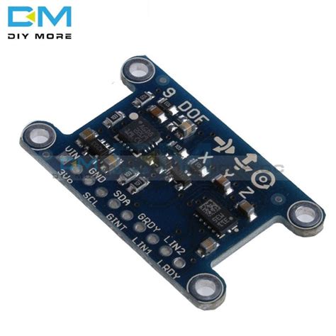 9 Axis Imu L3gd20 Lsm303d Module 9dof Compass Acceleration Gyroscope F Diymore