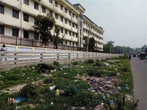Garbage Near Cuet Main Gate Remains As It Was