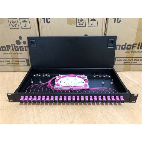 Jual Otb Rack Sc 24core Multimode Om4 Lengkap Pigtail Odf Sc 24core