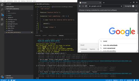 Automação De Testes Com Codeceptjs Nodejs Selenium E Vs Code Parte