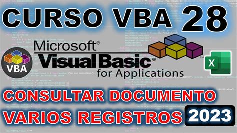 Consultar Documento Con Varios Registros Listbox Curso Vba Jansconsulting Youtube