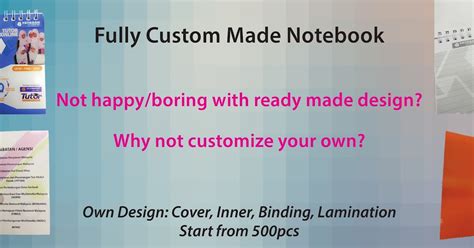 Beaux Square Premium T Promotional T Malaysia Customize Notebook And Notepad