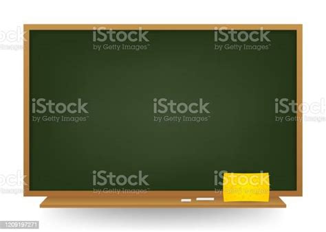 빈 녹색 학교 칠판 배경입니다 설계용 템플릿입니다 벡터 스톡 일러스트레이션 0명에 대한 스톡 벡터 아트 및 기타 이미지 0명
