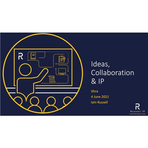 Ideas Collaboration And Ip Masterclass For Ithra Russell Ip