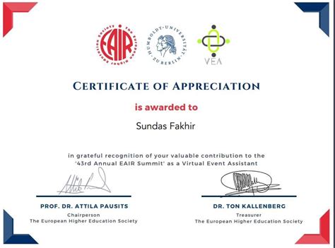 Syeda Sundas Fakhir On Linkedin Eair 2021year Skillsdevelopment