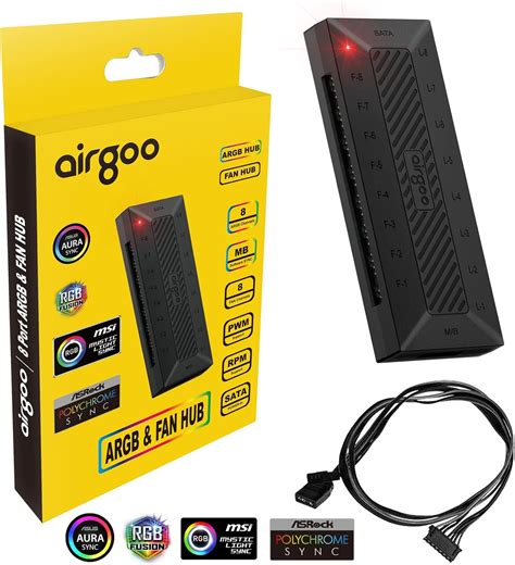 PWM ARGB Fan Hub Fan Ports With Pwm Temperature Philippines Ubuy