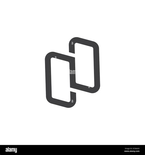 Abstract Simple Letter N Lines Art Logo Vector Stock Vector Image And Art Alamy