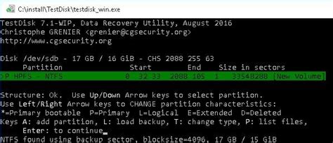 Recovering Files From A Raw Partition Using Testdisk Windows Os Hub