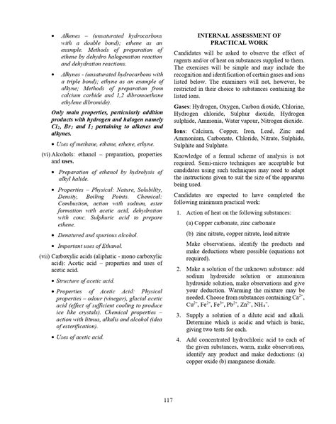 Icse Class 10 Chemistry Syllabus 2025 Official Exam Blueprint And Pdf