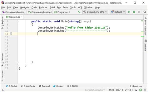 Code Completion Improvements In Rider 20182 Eap The Net Tools Blog