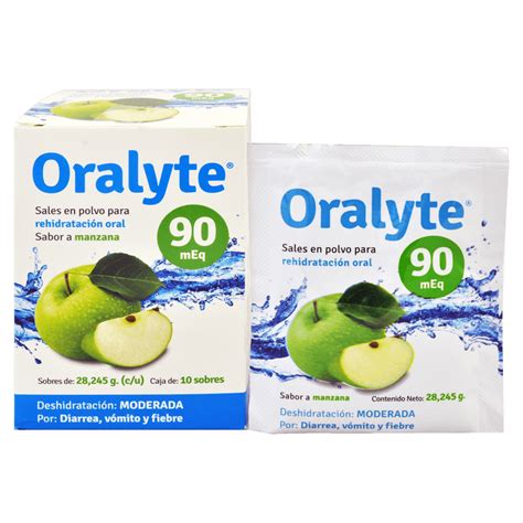 Oralyte Polvo Manzana Sobre Caja 10 Unidades Farmacias Medicity