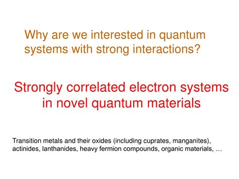 Ppt Modeling Strongly Correlated Electron Systems Using Cold Atoms