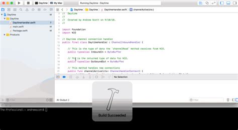 building a daytime server from scratch with swiftnio