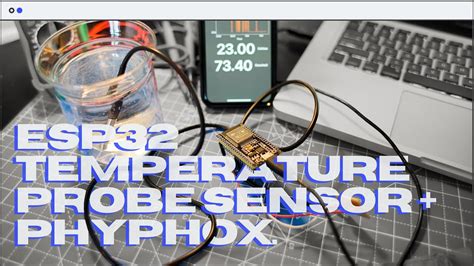 How To Set Up Esp32 Temperature Sensor W Phyphox Datalogging App Using