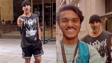 Akshay Kumar Confronts Fan For Filming Without Permission Later Agrees To Selfie India Today