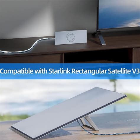 Starlink Gen3 Mount Starlink Gen 3 Pipe Adapter Starlink Gen 3 Cable 50FT Replacement Extension