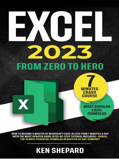 Excel 2024 How To Become A Master Of Microsoft Excel In Less Than 7 Minutes A Day With The Most