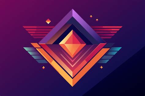 premium vector add gradients to your geometric shapes for a dynamic effect