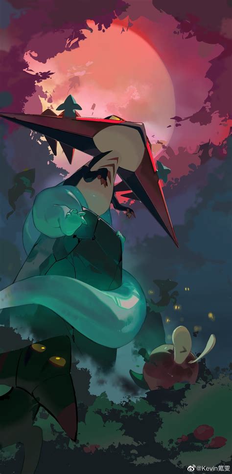 Dreepy Dragapult And Applin Pokemon Drawn By Kevin Krypton Danbooru