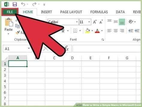 How To Write A Simple Macro In Microsoft Excel Microsoft Excel Microsoft Excel Tutorial